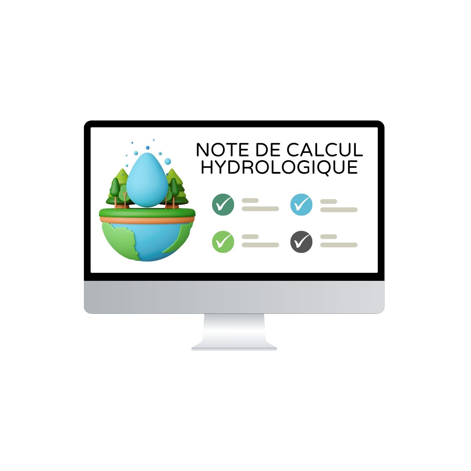 Calcul hydrologique avec outil GEPO | ECOVEGETAL